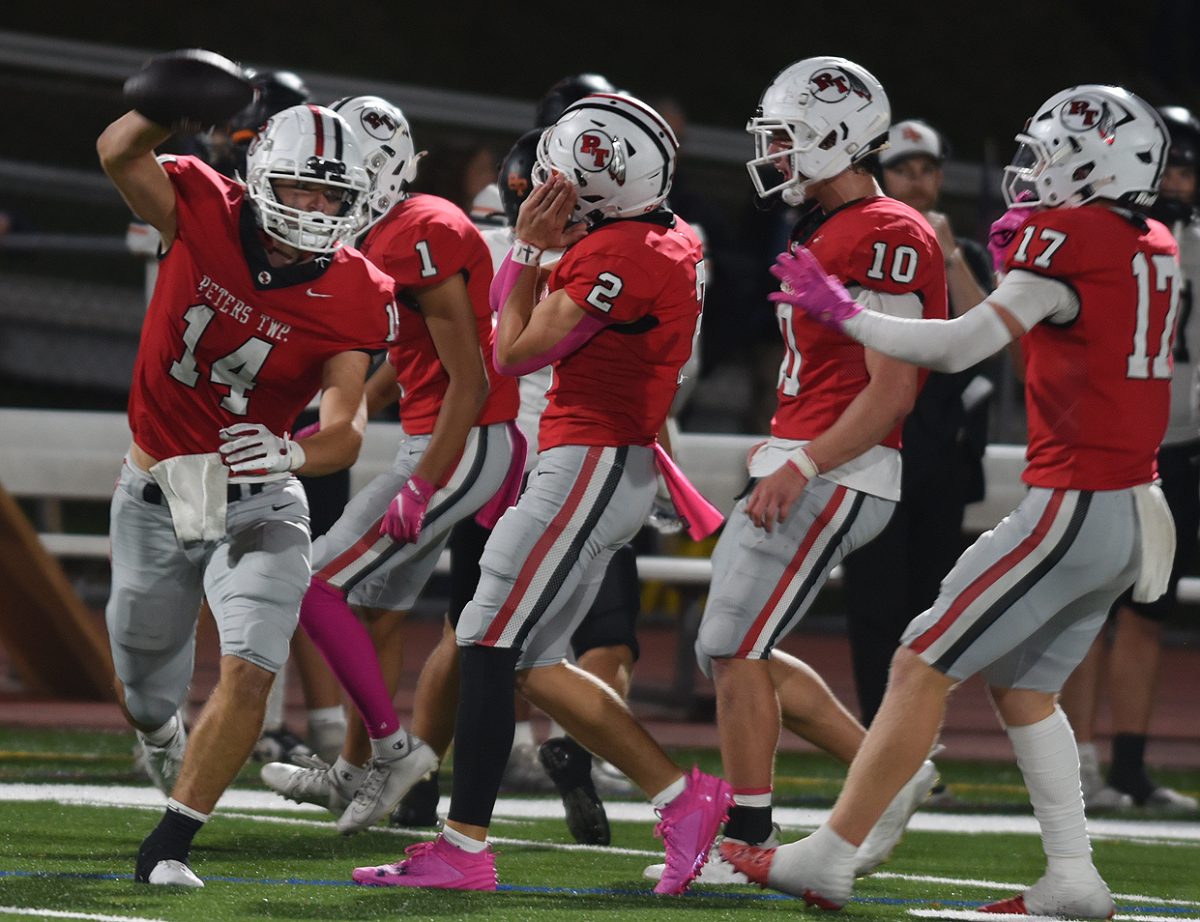 Late touchdown nets win, second place for PT - Observer-Reporter